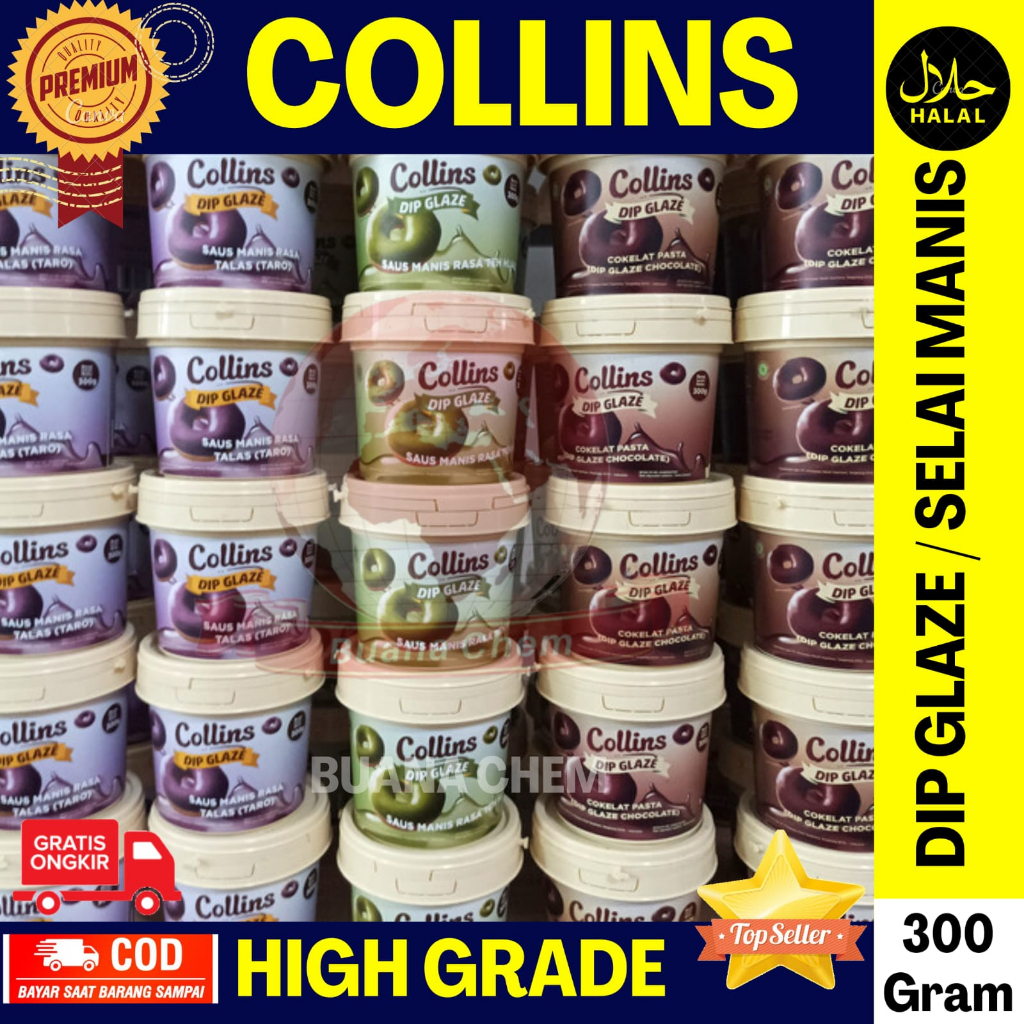 Jual Collins 300 gram Coklat Taro Matcha | Shopee Indonesia