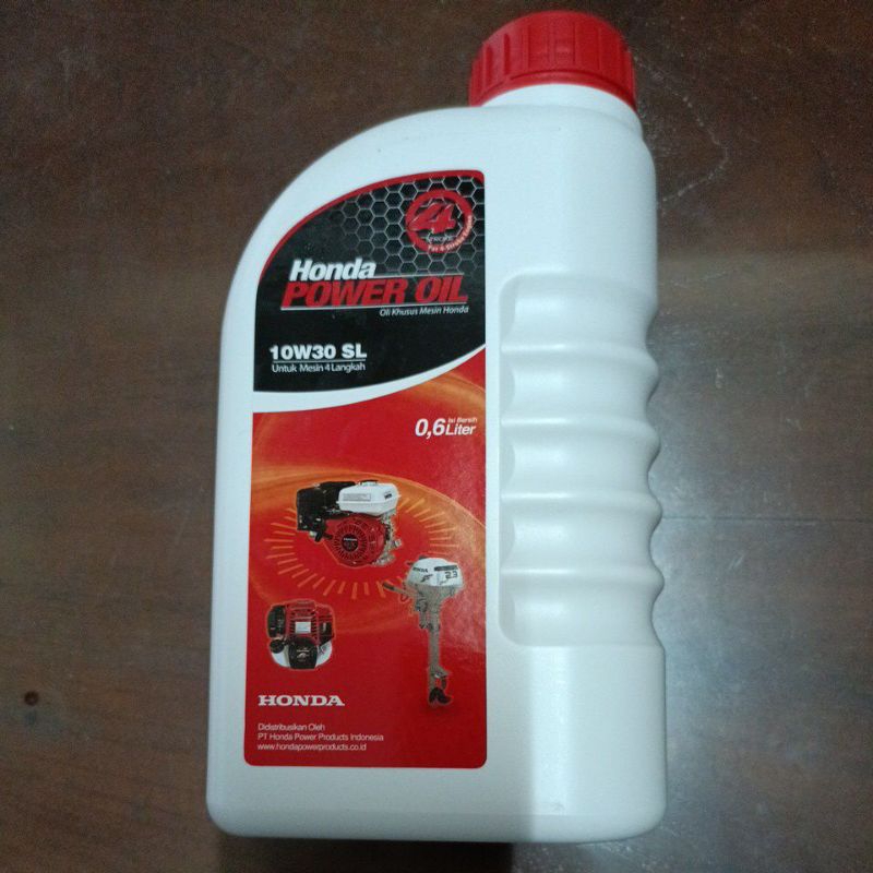 Jual Honda power oil 10W30 SL. Oli 0.6 liter. Honda GX. Pompa. Genset | Shopee Indonesia