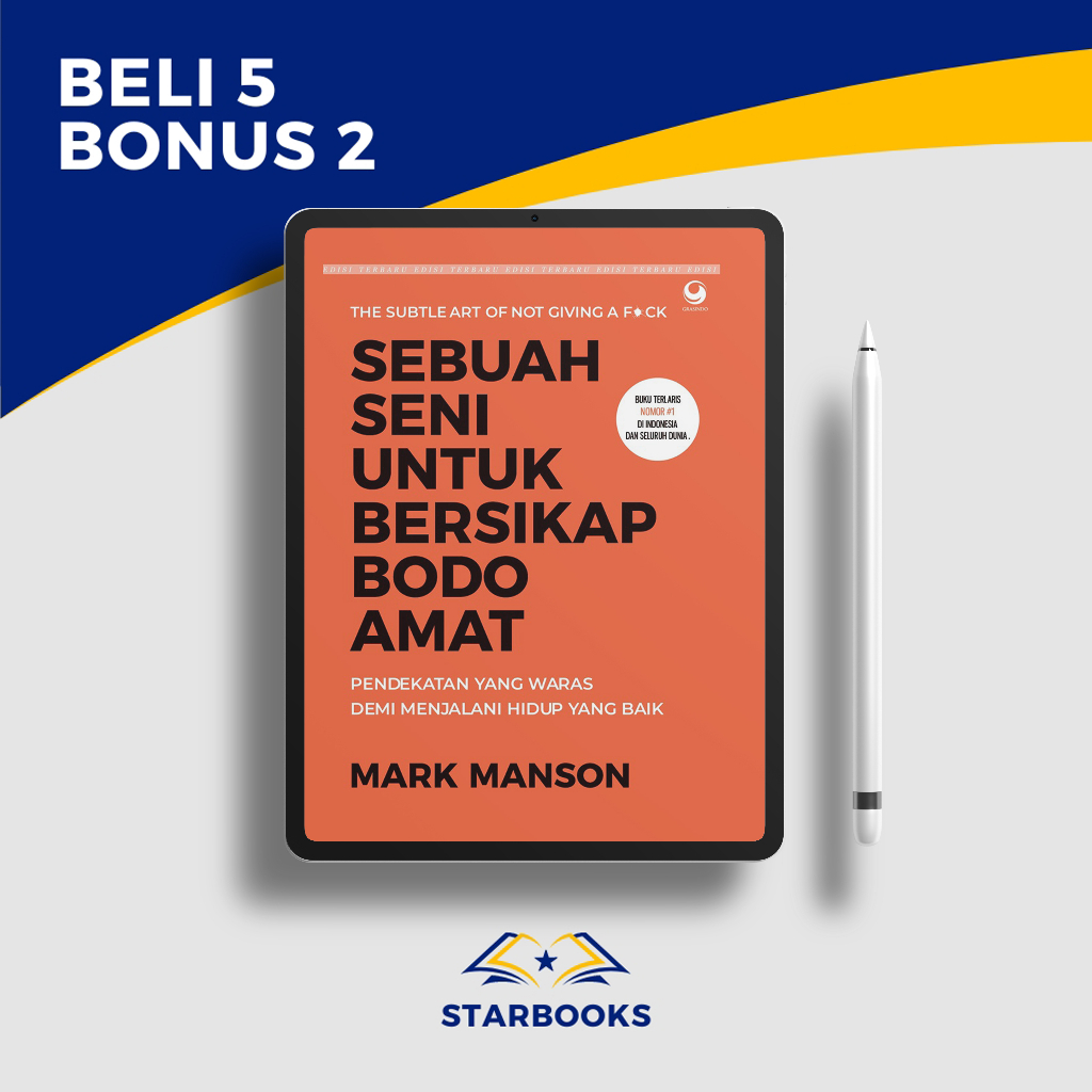 Jual E-BOOK SEBUAH SENI UNTUK BERSIKAP BODO AMAT - MARK MANSON BAHASA INDONESIA & INGGRIS ...