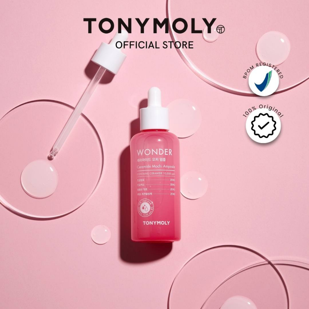 Jual TONY MOLY Wonder Ceramide Mochi Ampoule 100ml | Shopee Indonesia