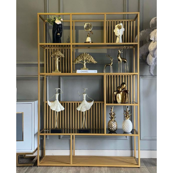 Jual Golden Tower Rack: Rak Besi Warna Gold yang Kokoh dan Bergaya ...