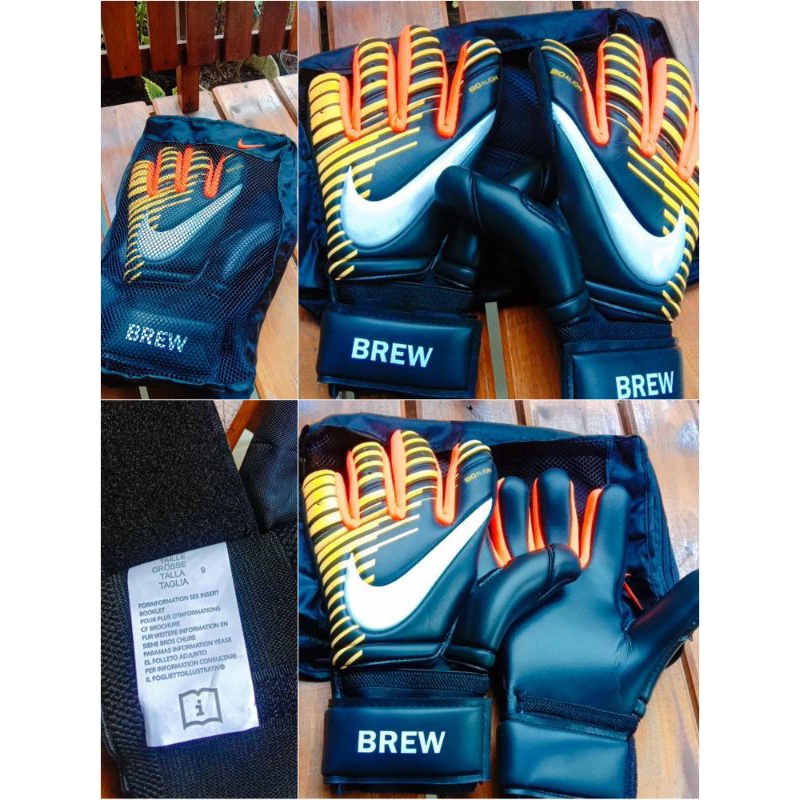 Jual sarung tangan kiper Nike sgt laser goalkeeper (BARU) | Shopee ...