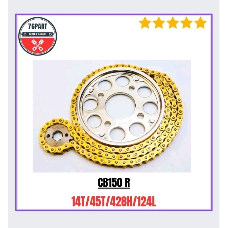 Jual Gear Set Sss CB150R PNP CB150R,Sonic 150,Supra GTR Gold Series KC ...