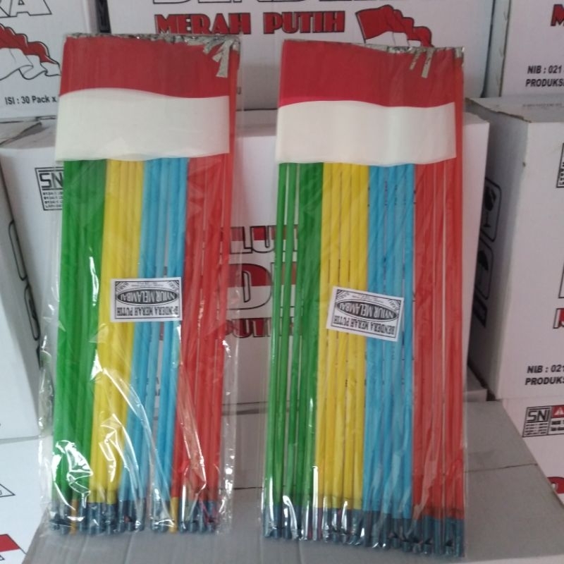 Jual Bendera suporter 1 duz (30kodi/pack) | Shopee Indonesia