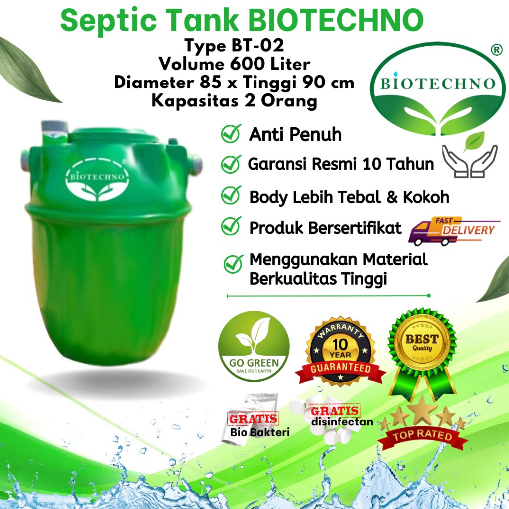 Jual Septic Tank BIOTECHNO, Septik Tank BioTech, SepticTank BioFilter ...