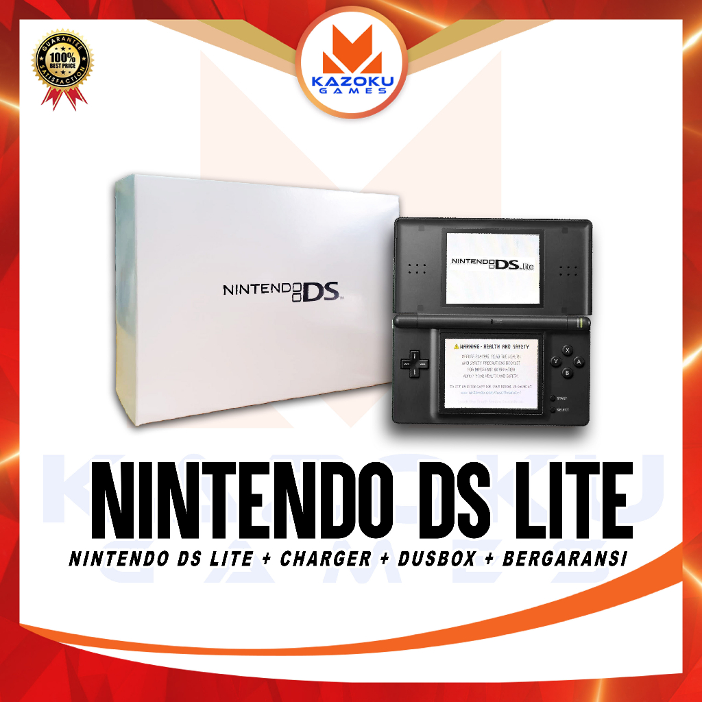 Jual Nintendo DS Lite Original – Konsol Game Portable Dual Screen Siap ...