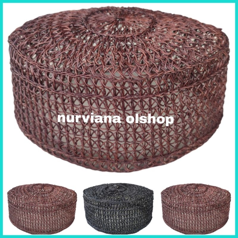 Jual PECI SONGKOK AKAR ROTAN COKLAT | Shopee Indonesia