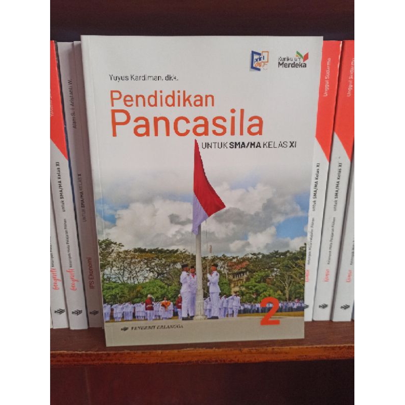 Jual BUKU PENDIDIKAN PANCASILA PPKN PKN KELAS 2 11 XI SMA ERLANGGA KURIKULUM MERDEKA | Shopee ...
