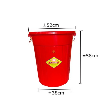 Jual Tempat Sampah Ember Besar + Tutup 120,80,60, dan 40 Liter SHINPO ...