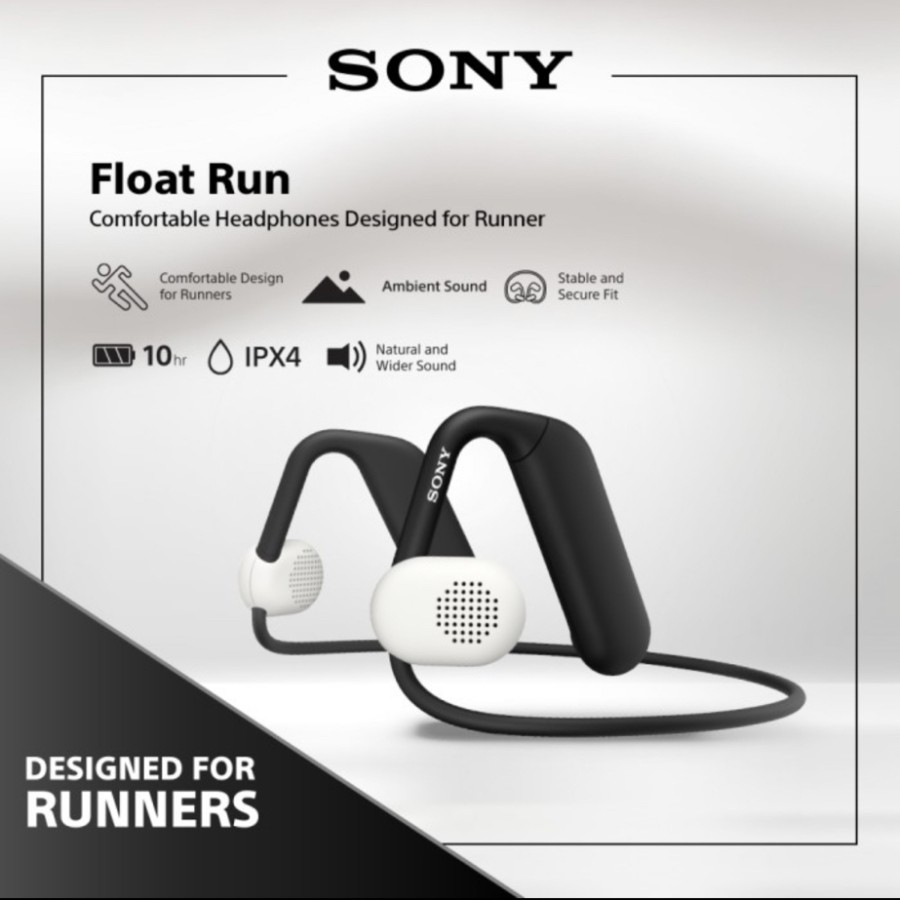 Jual Sony Float Run WI-OE610 Open Ear Wireless Headphone for Run IPX4 | Shopee Indonesia