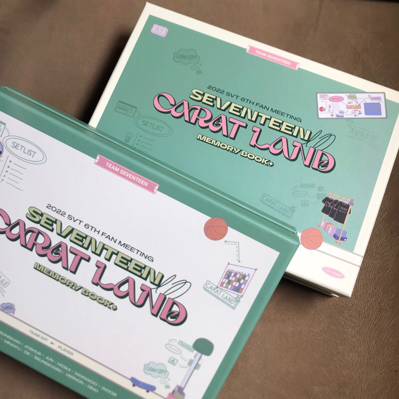 Jual [Ready Stock] Sharing Seventeen Official Merchandise Caratland Memory Book 2022 DVD ...