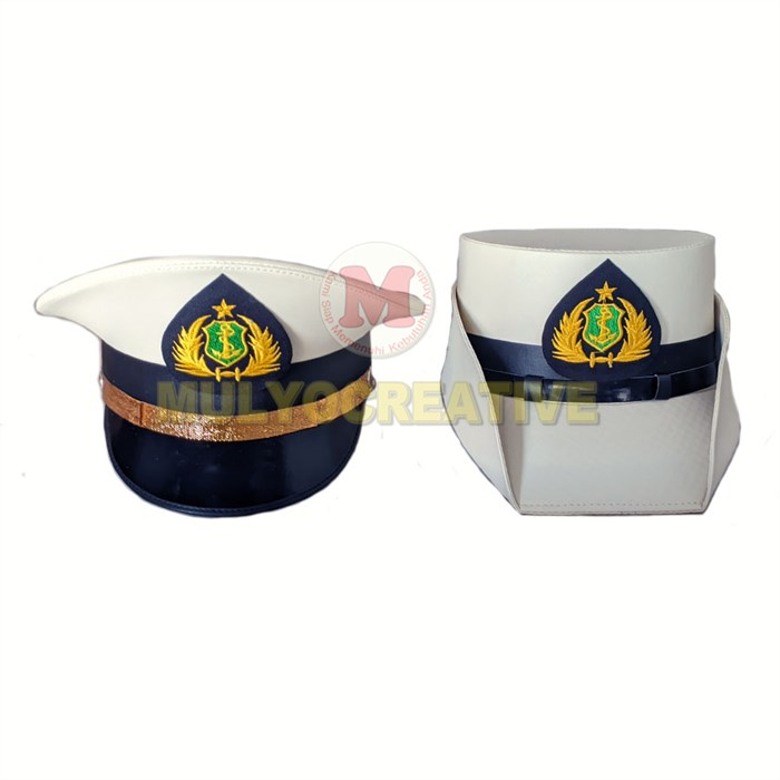Jual Topi Pet Taruna Pelayaran Topi Pet Taruni Pelayaran Topi Pet STIP ...