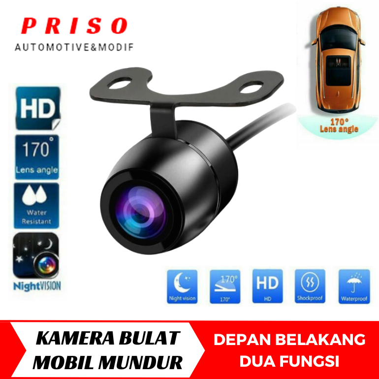 Jual Kamera BULAT MOBIL mundur parkir DEPAN dan BELAKANG DUA FUNGSI ...