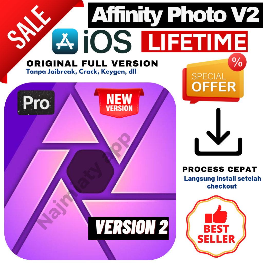 Jual Affinity Photo 2 | Affinity Photo iPad | Affinity Photo Pro | Shopee Indonesia