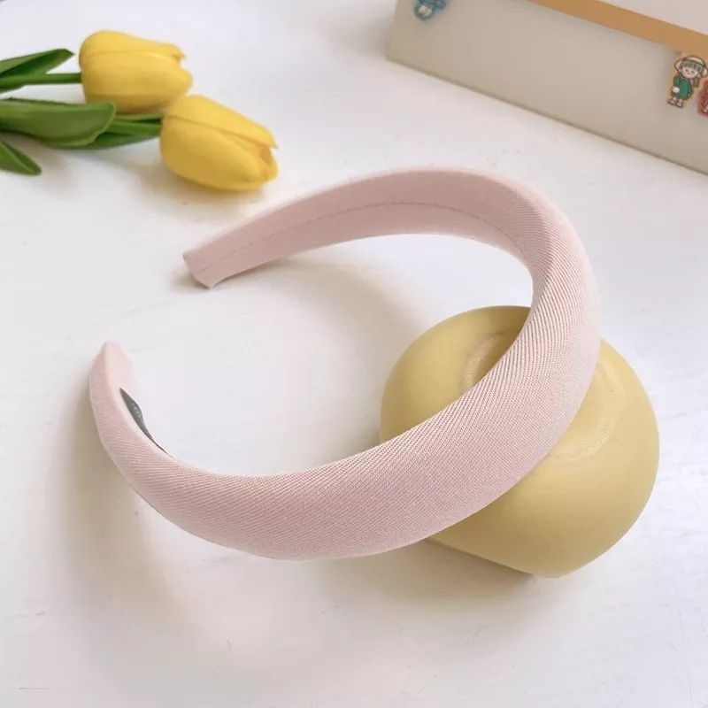Jual Bando Korea Fluffy Foam Korean Headband Hairband Bando Empuk Busa ...