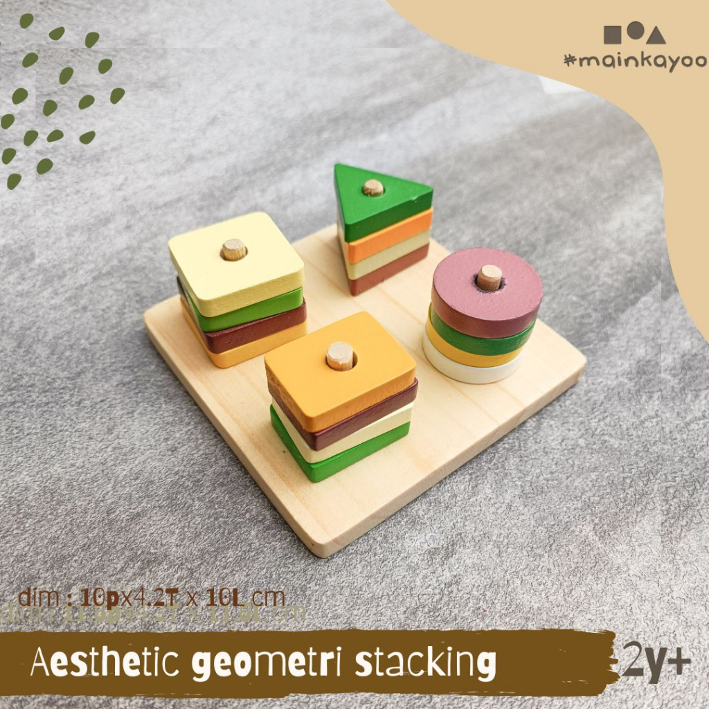 Jual Aesthetic Earth Tone Montessori Toys - mainan edukasi montessori ...