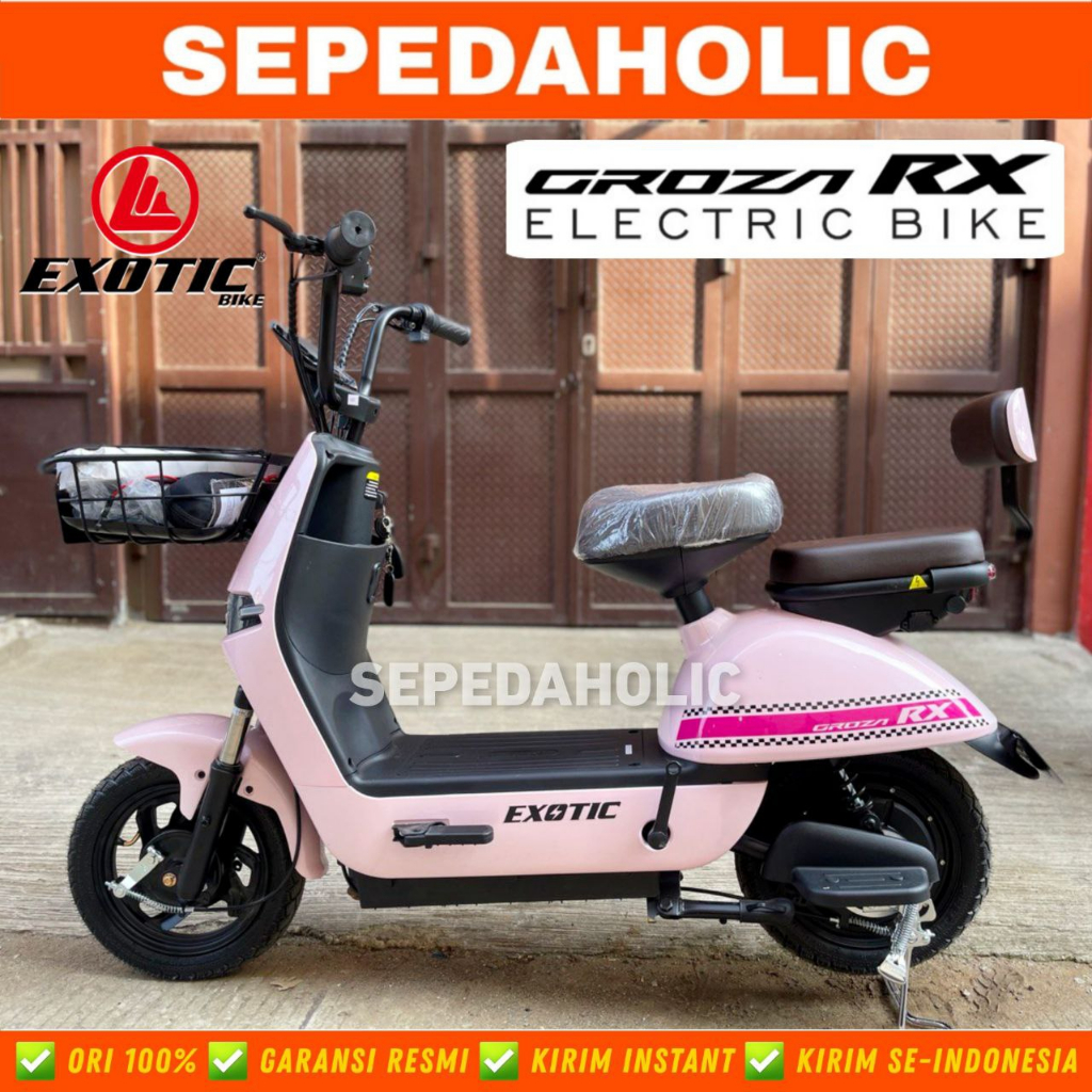 Jual Sepeda Listrik EXOTIC GROZA RX 500 Watt By Pacific Electric Bike ...