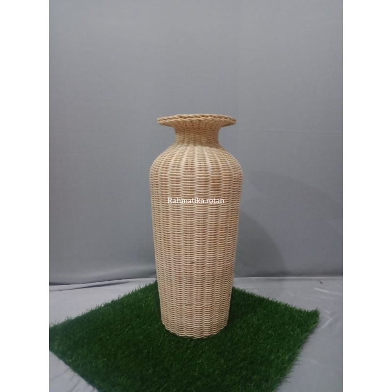 Jual vas bunga rotan tinggi 70cm | Shopee Indonesia