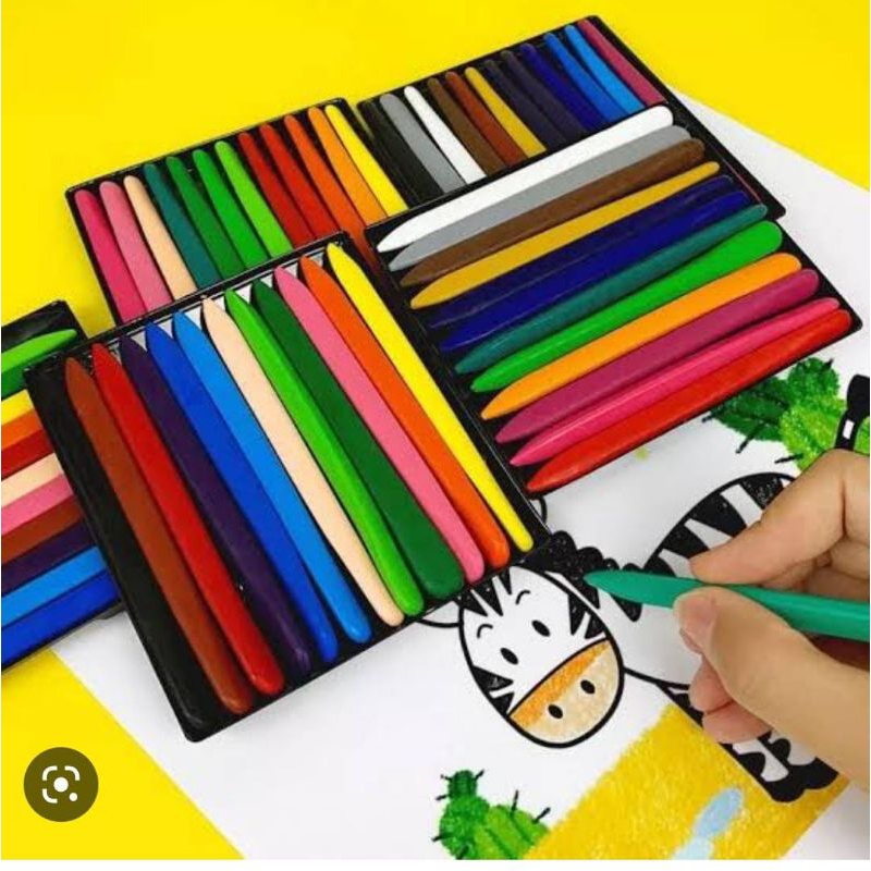Jual Crayon anti air /Crayon anti patah dan kotor isi 12 pcs | Shopee ...