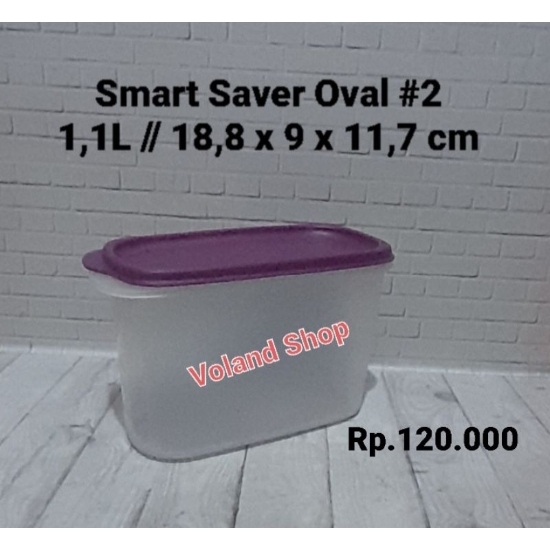 Jual Tupperware MM Oval & Smart Saver Oval 1,2,3 hemat 40% | Shopee ...