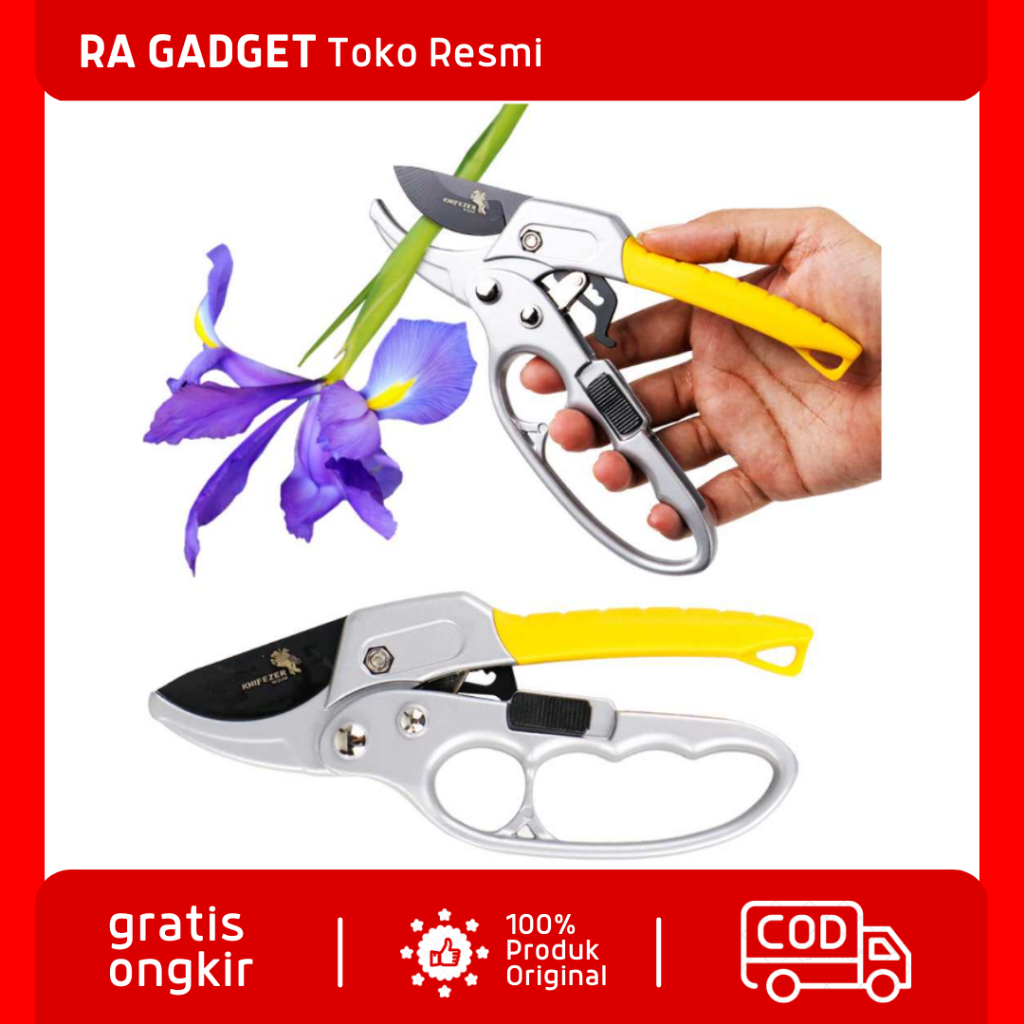 Jual Gunting Taman Ranting Peralatan Berkebun Garden Pruning Shear ...