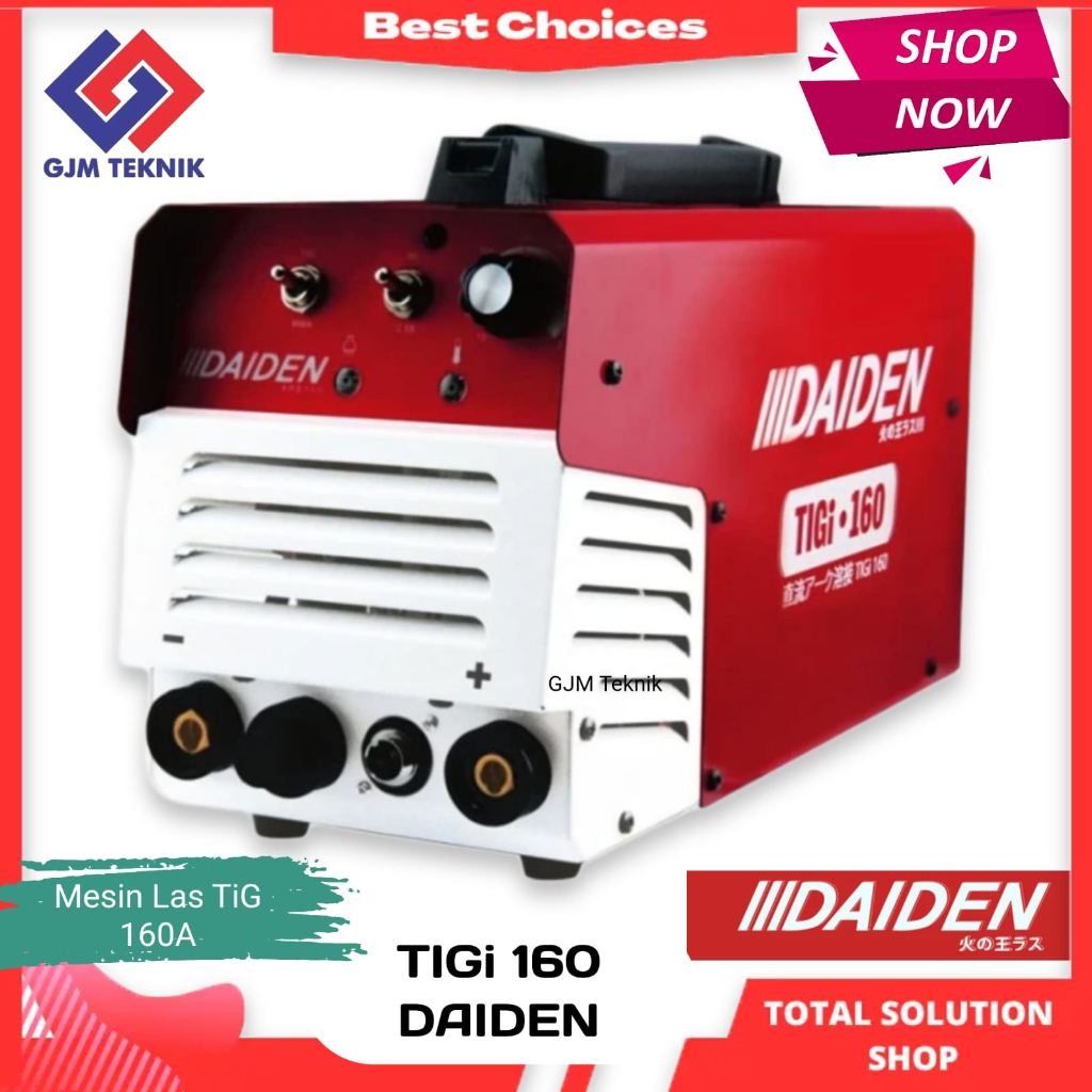 Jual mesin las Argon TIGi Daiden 160A - mesin las Argon murah - mesin ...