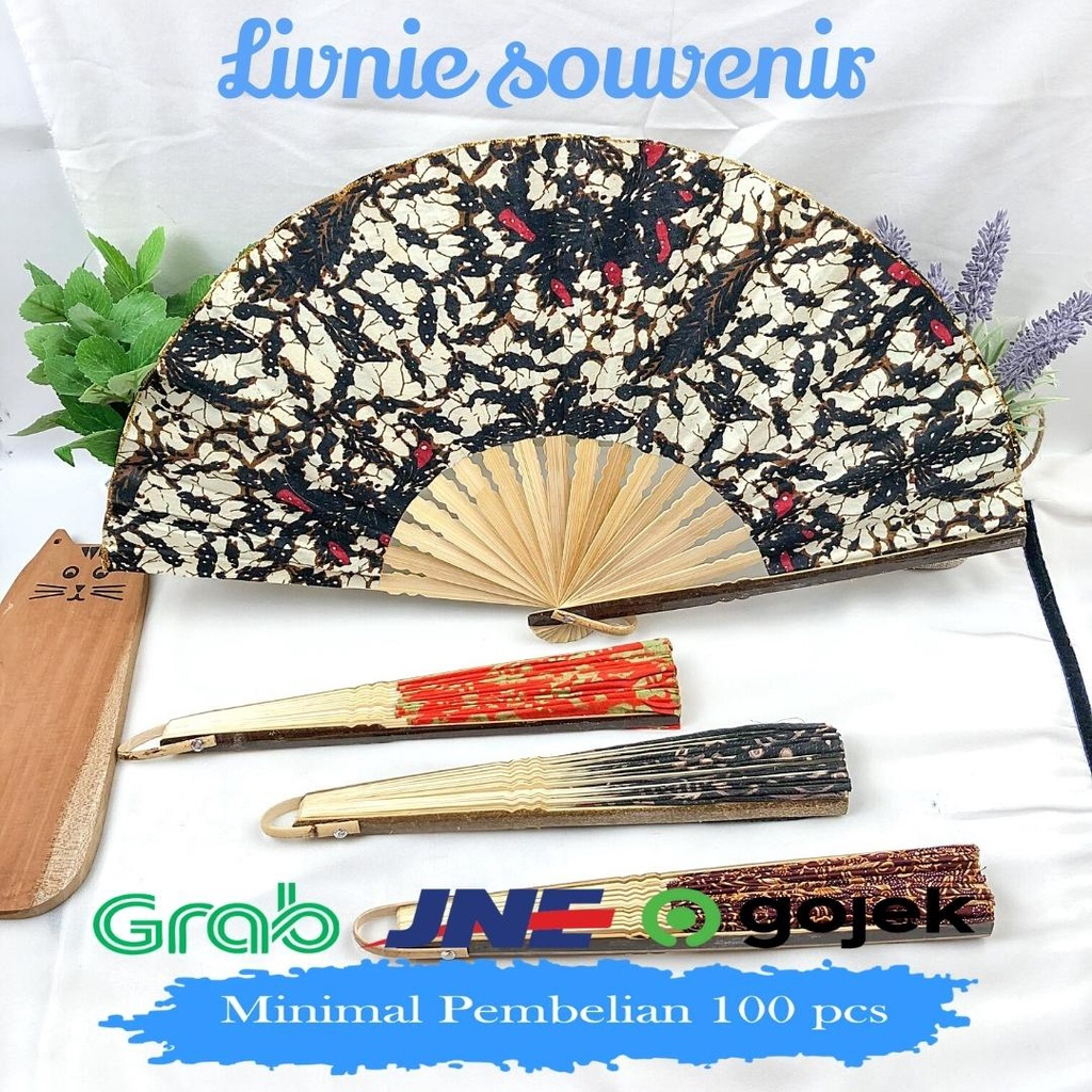 Jual Souvenir Kipas Batik SUPER Jumbo | Shopee Indonesia