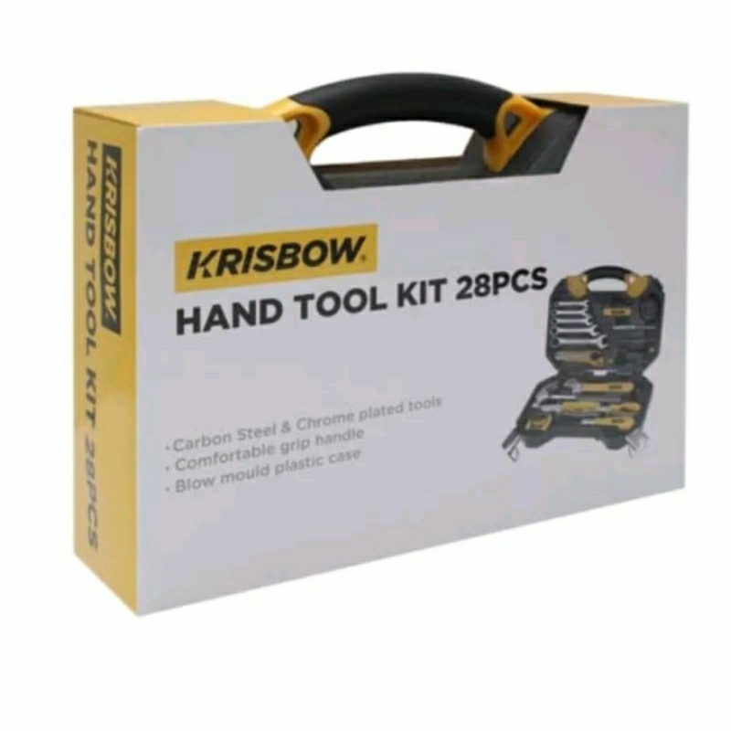 Jual Krisbow Hand Tool Kit Set 28 pcs | Shopee Indonesia