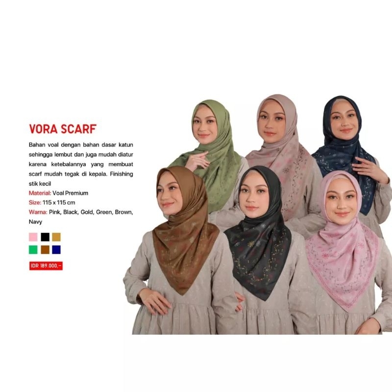 Jual VORA SCARF BY ZOYA | Shopee Indonesia
