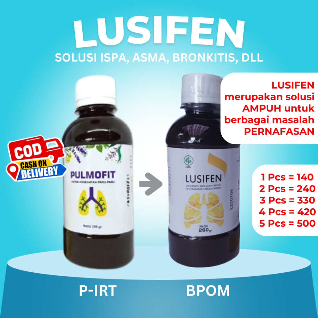 Jual Obat Sesak Nafas Asma infeksi Pernapasan Batuk Kronis TBC ...