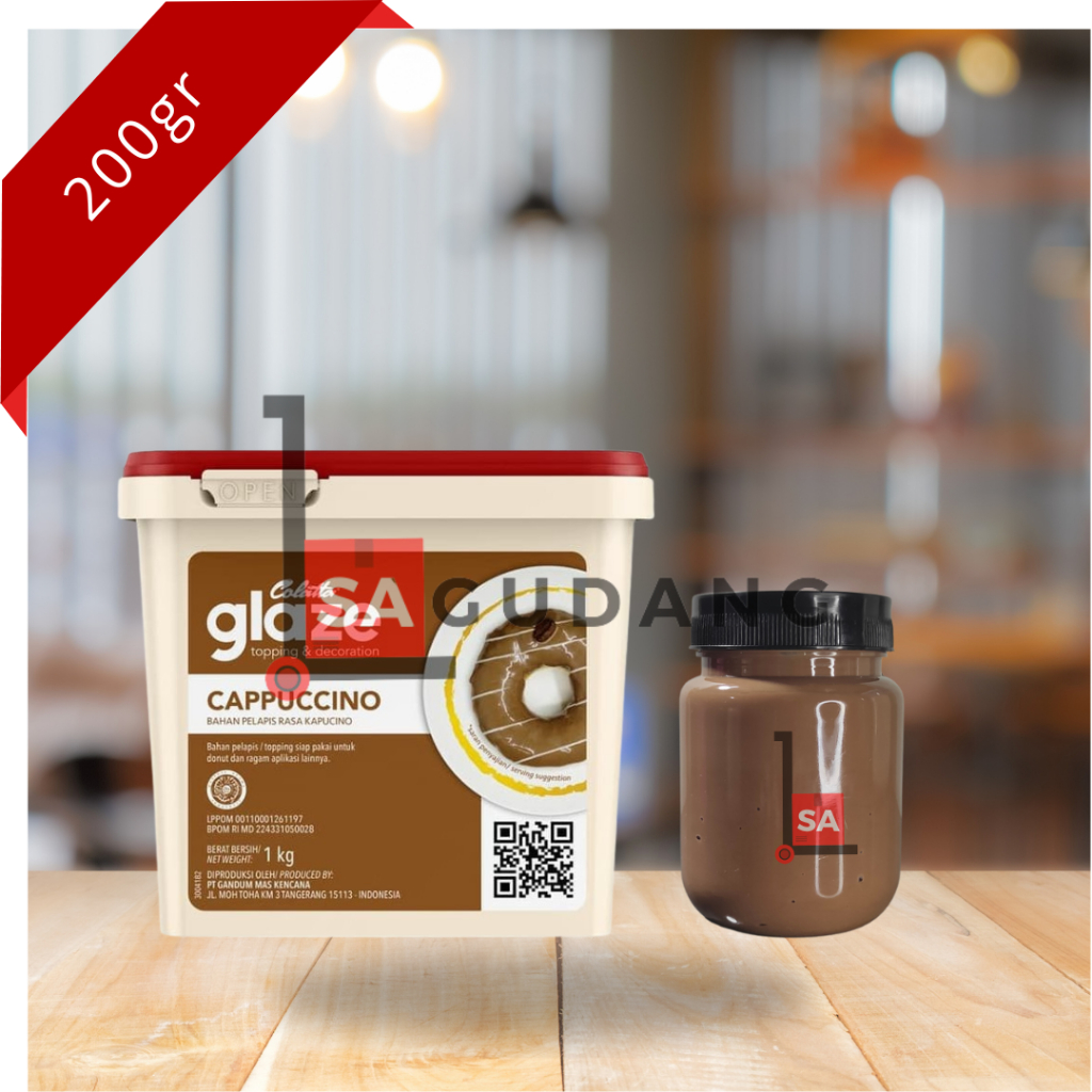 Jual Selai Olesan Colatta Glaze Cappuccino Repack 200gr Topping Kue ...