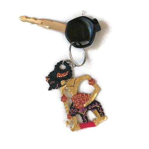 Jual Gantungan kunci wayang kulit / shadow puppets / souvenir wayang | Shopee Indonesia