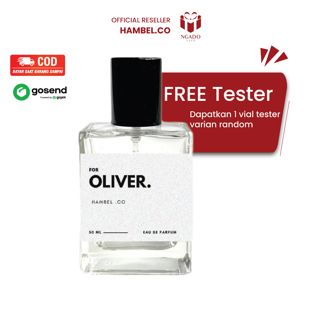 Jual Hambel for Oliver Vanilla & Coffee Parfum Unisex EDP 50 ml Parfume ...