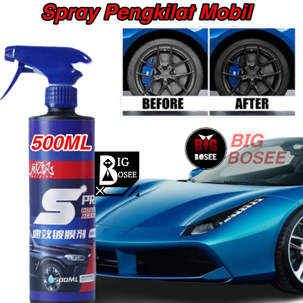 Jual BB7 - Nano Ceramic Spray Coating Agent Spray Semprotan Pengkilat ...