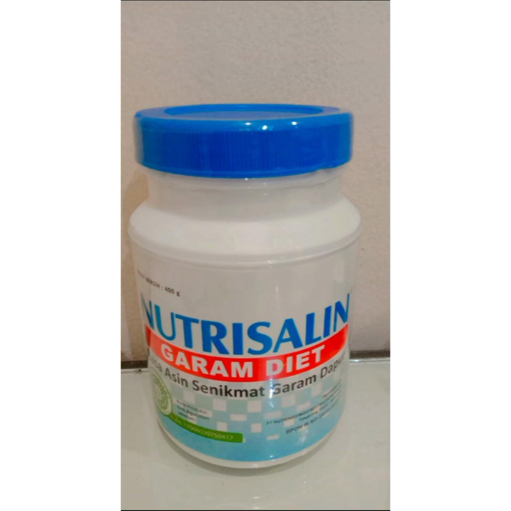 Jual Nutrisalin Garam Sehat 400gram | Shopee Indonesia