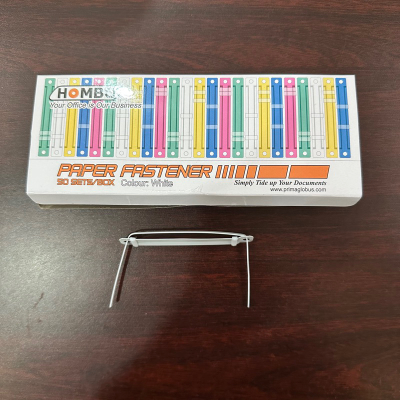 Jual Acco Plastik Paper Fastener Box Hombo (50 pcs) | Shopee Indonesia