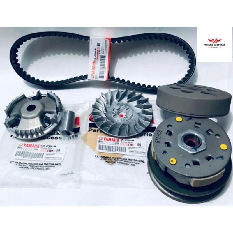 Jual Paket Cvt Lengkap Mio Sporty/Smile/ Soul Karbu (Vanbelt + Rumah ) | Shopee Indonesia