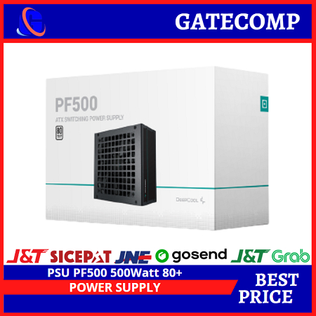 Jual PSU DeepCool PF500 500Watt 80+ White All Flat | Shopee Indonesia