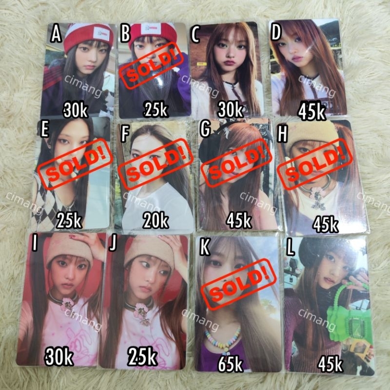 Jual PHOTOCARD HAERIN NEWJEANS (OFFICIAL) | Shopee Indonesia