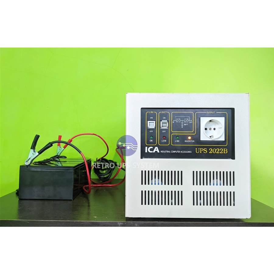 Jual UPS Modifikasi ICA 1022B 36v 2000va 1000watt Modif aki eksternal ...