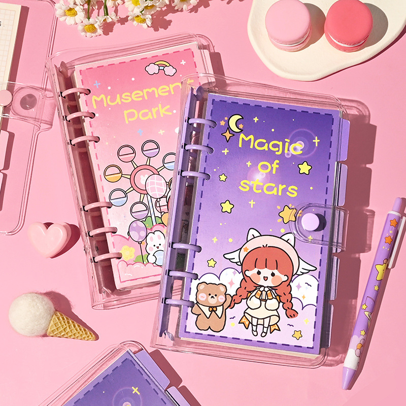 Jual BUKU DIARY BINDER JOURNAL PLANNER ANAK TRANSPARAN BUKU CATATAN ...