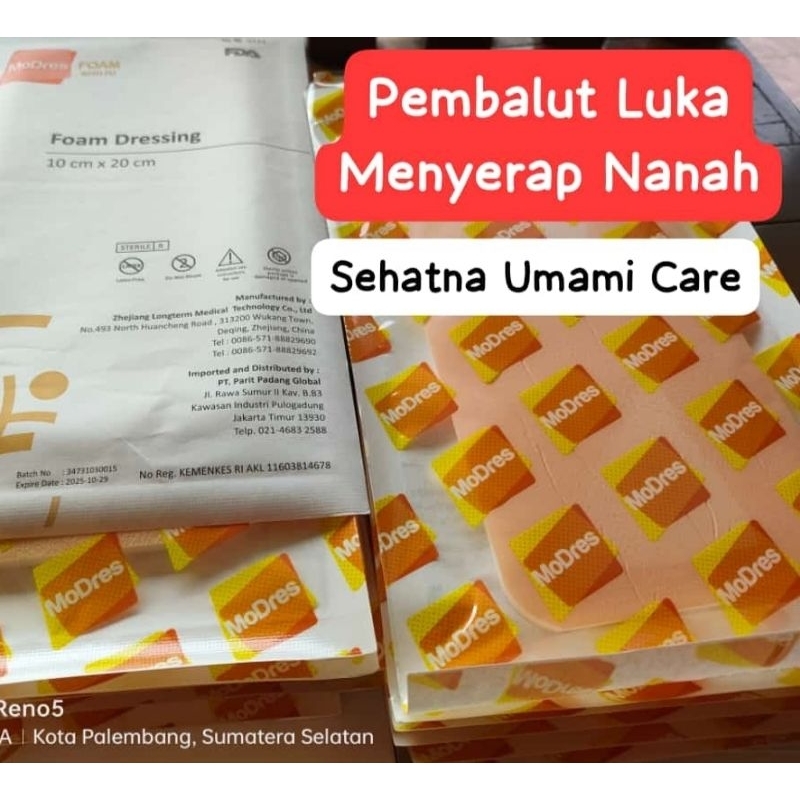 Jual MODRESS FOAM DRESSING | DERMATIX FOAM WITHOUT PU | Penyerap Nanah ...