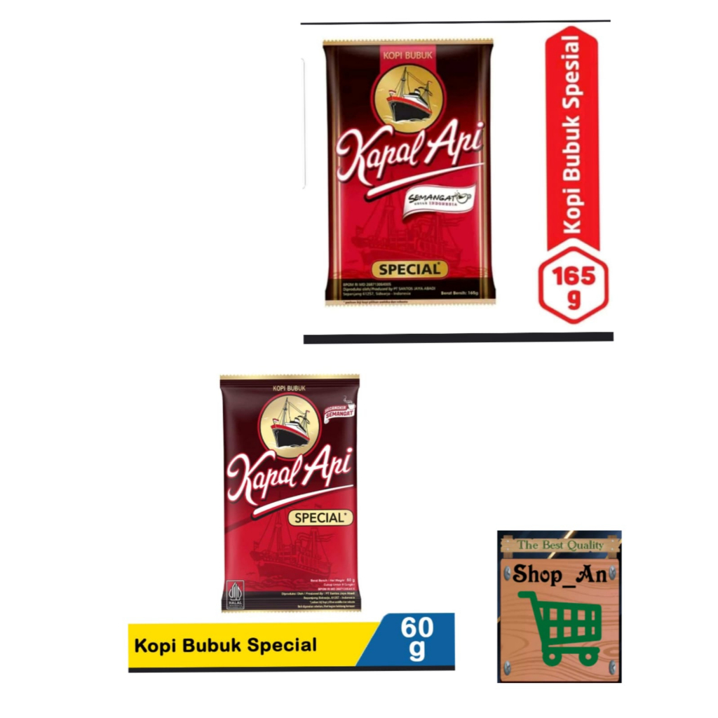 Jual KAPAL API // Kopi Kapal Api Special Merah // Kemasan 160gr ...