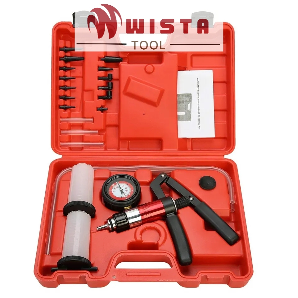 Jual 21pc WISTA Hand Held Vacuum Pump Pompa Minyak Rem Brake Bleeder ...
