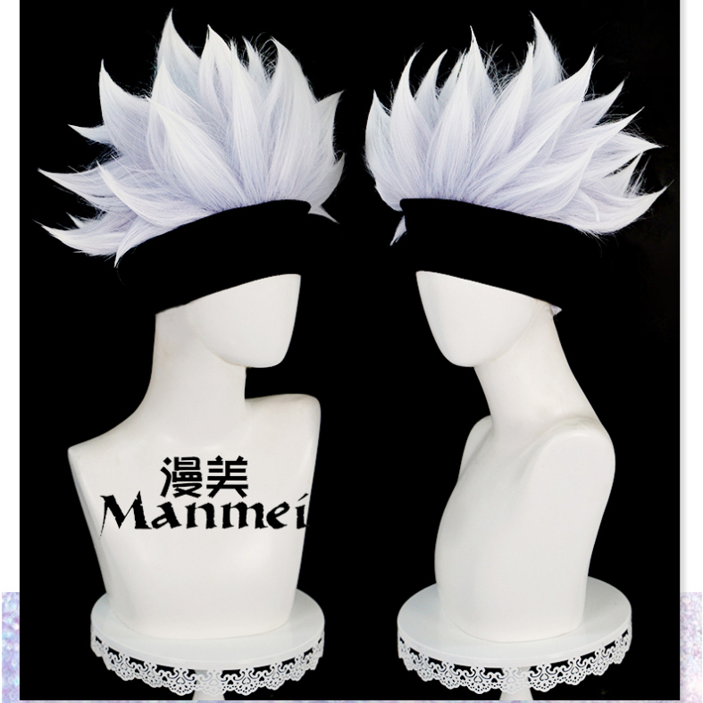 Jual [READY JKT] Ywailisi - Gojo Satoru Wig - Jujutsu Kaisen Cosplay ...