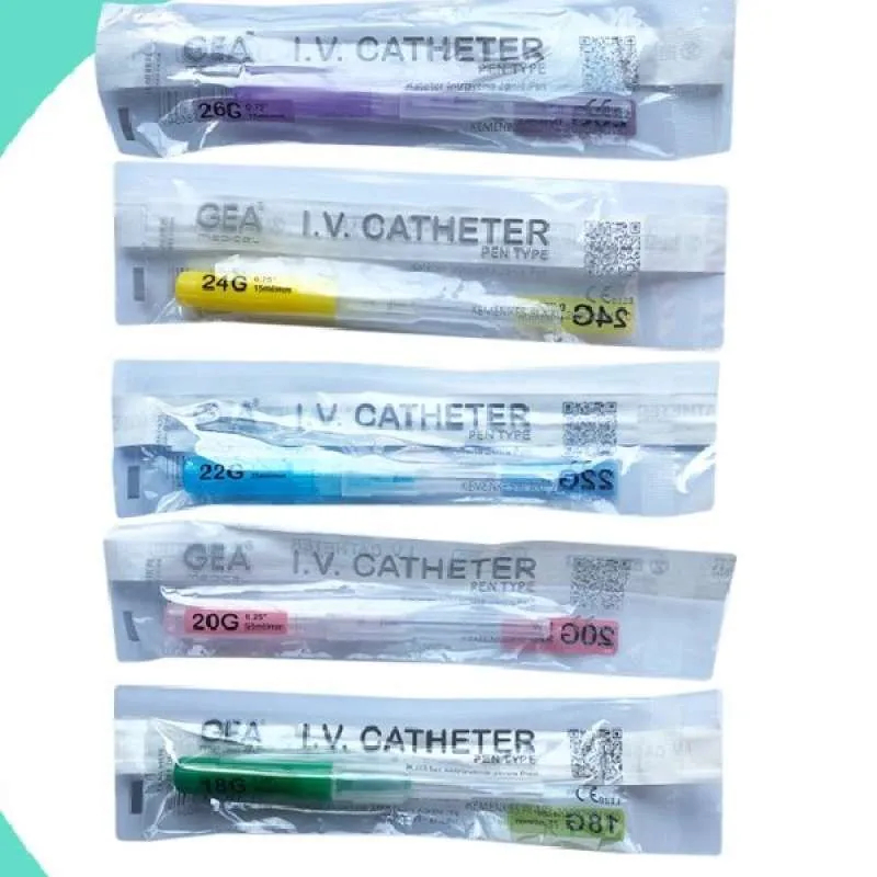 Jual GEA IV Catheter Per Pcs Abocath No. 18 G , 20 G , 22 G , 24 G , 26 ...