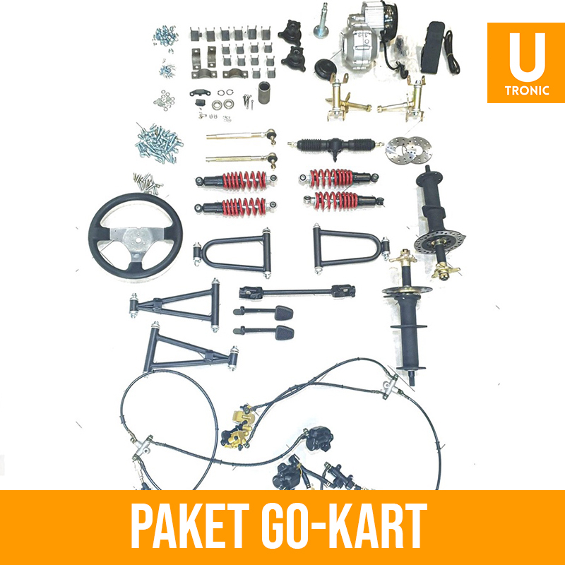 Jual Paket!! Dinamo Electric Gokart Brushless 500W 48V Permanen DC ...