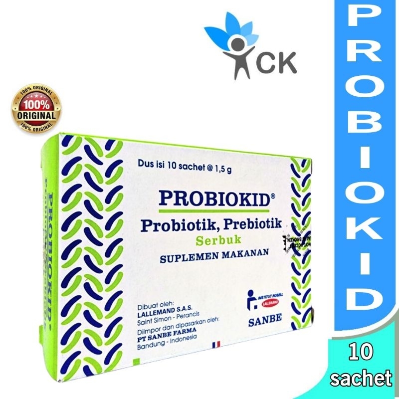 Jual PROBIOKID SANBE BOX ISI 10 suplemen pencernaan anak | Shopee Indonesia