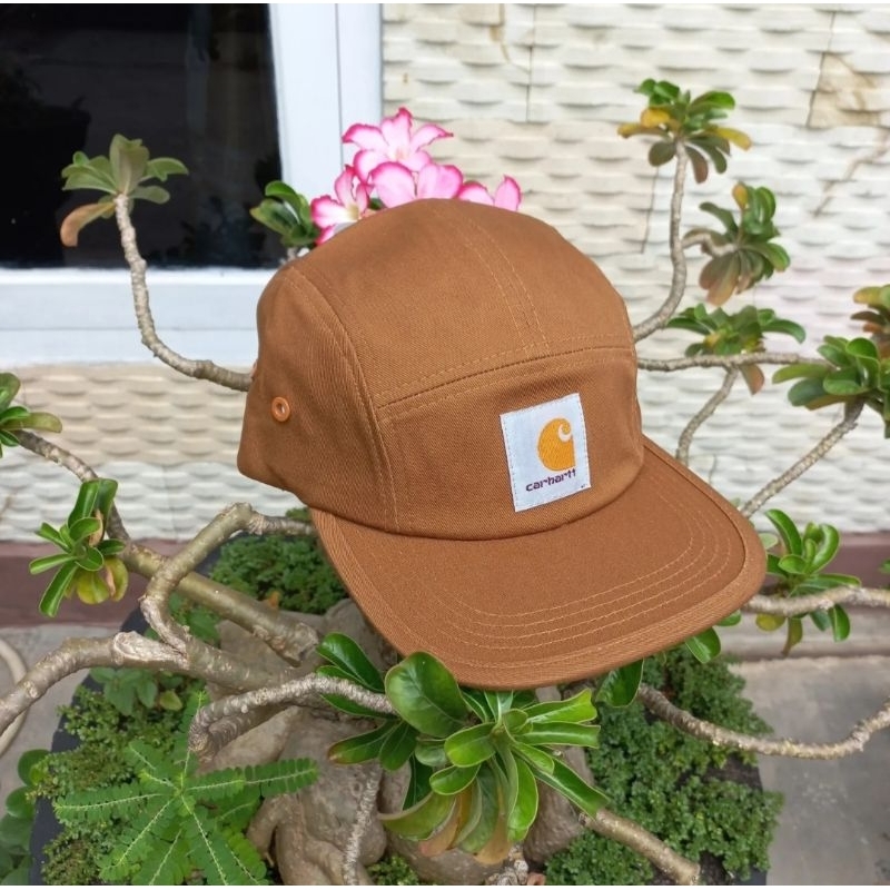 Jual CARHARTT WIP BACKLEY FIVE PANEL CAP | Shopee Indonesia
