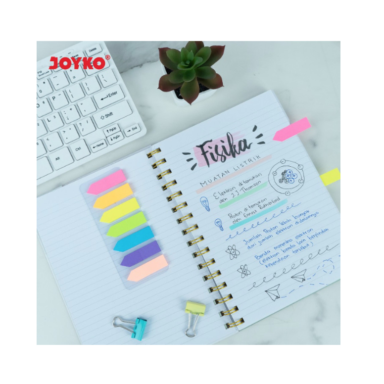 Jual Kertas Memo Penanda Stick Notes Index & Mark Pembatas Joyko IM 33 ...